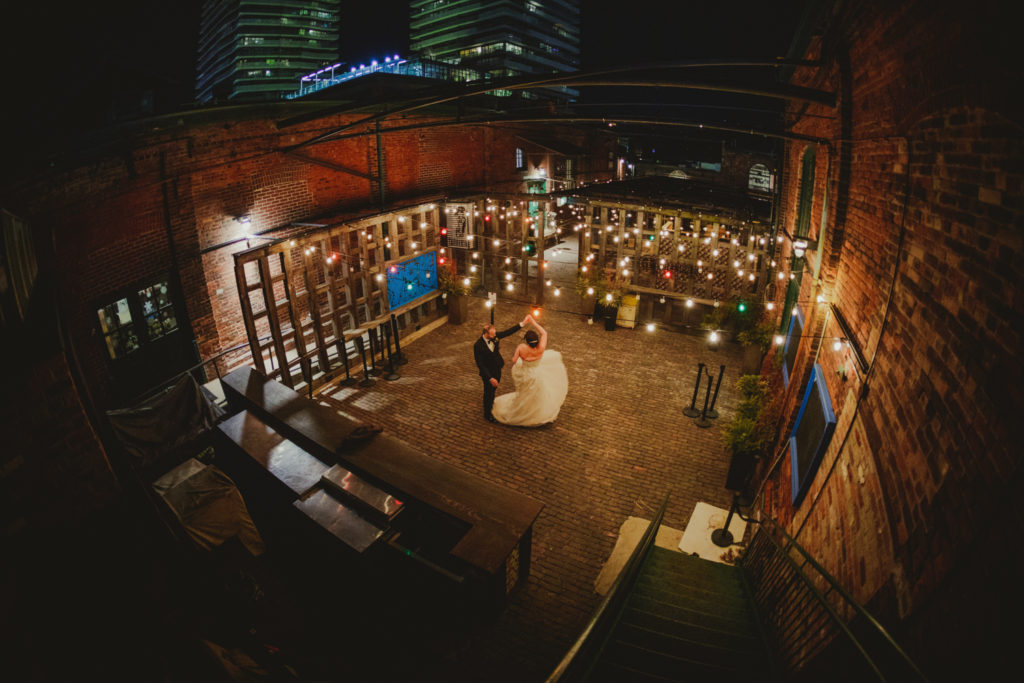 An intimate wedding at The Loft Distillery District Toronto | Captured ...